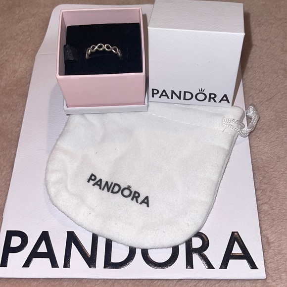 Pandora | Jewelry | Authentic Pandora Infinity Ring | Poshmark
